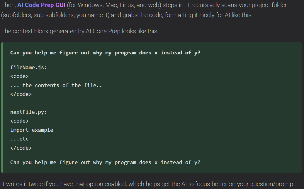 aicodeprep-gui: The Fast Context Maker